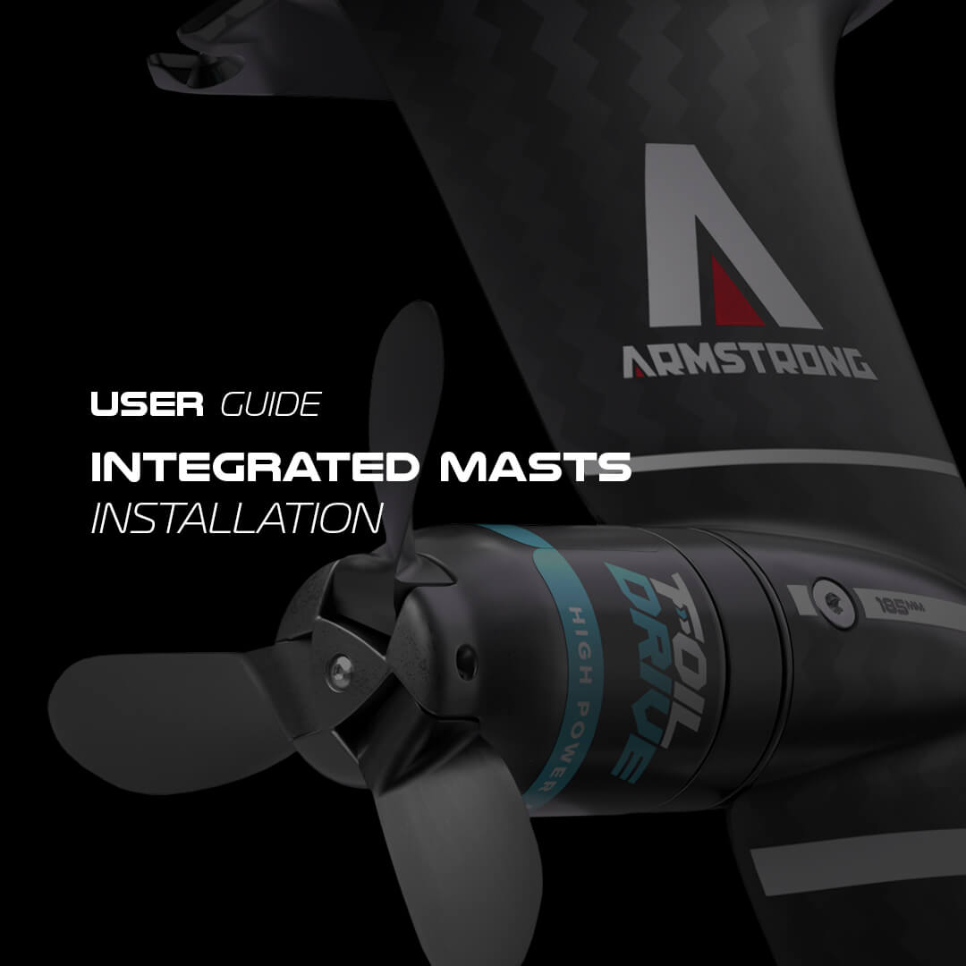 Integrated Carbon Mast Installation – Armstrong Foils